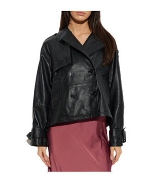 ALLSAINTS Reya Belted Leather Jacket