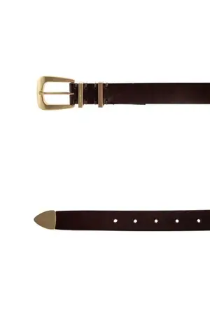 ALLSAINTS Solid Color Casual Belt