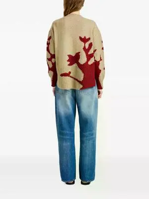Proenza Schouler White Label Wool-knit Intarsia Sweater - Neutrals