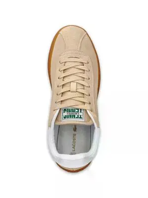 Lacoste Baseshot Suede Sneakers With Logo Patch