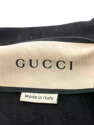 Gucci Rose Print Logo T-shirt Dress
