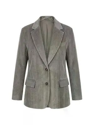 Brunello Cucinelli Single-breasted Corduroy Blazer