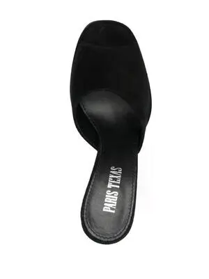 Paris Texas 155mm Peep-toe Stiletto-heel Sandals