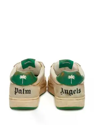 Palm Angels University Distressed Low-top Sneakers