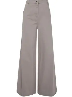 Max Mara Pants Cotton Bull Oversized Jeans "mxm Alamaro