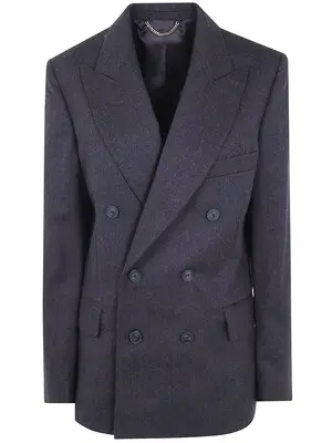 Victoria Beckham Jacket Wool "beatrice - Gray