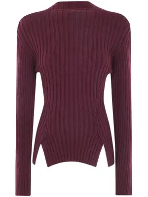 Victoria Beckham Sweater Merino Wool "rib Jumper