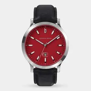 Lilienthal Berlin Huxley Ii Crimson Leather Black