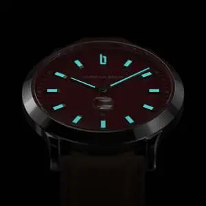Lilienthal Berlin Huxley Ii Crimson Leather Black