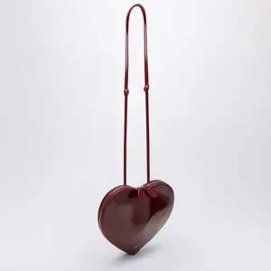 Alaïa Dark Patent Leather Le Coeur Bag