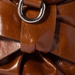 Miu Miu Shiny Leather Handbag