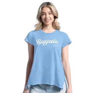 MARGARITAVILLE Buffalo Bills Gametime Is Paradise T-shirt - Blue
