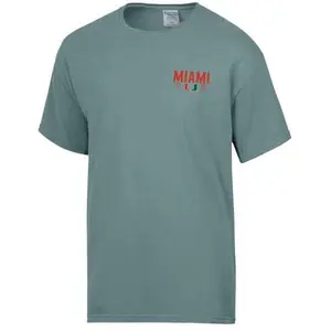 COMFORTWASH Miami Hurricanes Big Name T-shirt