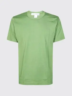 Comme Des Garçons Crewneck Short-sleeved Cotton T-shirt - Green