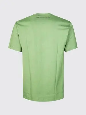 Comme Des Garçons Crewneck Short-sleeved Cotton T-shirt - Green