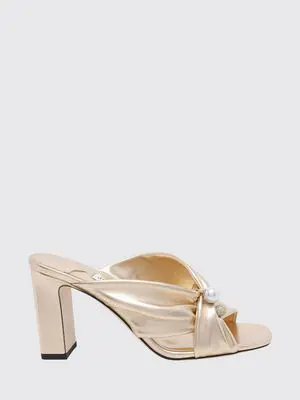 JIMMY CHOO Heeled Sandal - Gold