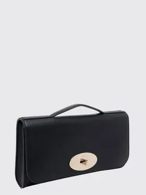 Mulberry Mini Handbag In Calf Leather With Postman's Lock Closure