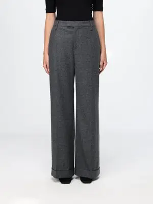 Brunello Cucinelli Wide-leg Palazzo Trousers In Virgin Wool And Cashmere