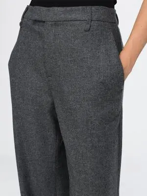 Brunello Cucinelli Wide-leg Palazzo Trousers In Virgin Wool And Cashmere