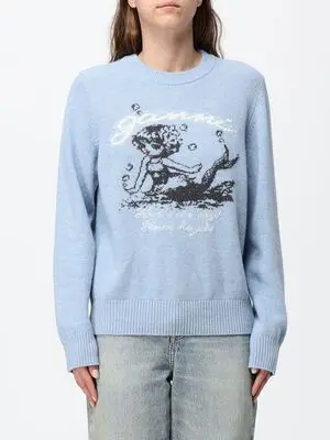 GANNI Sweater - Blue