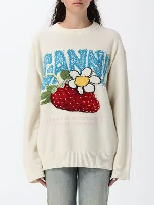 GANNI Sweater - Ivory