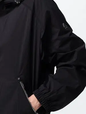 Moose Knuckles Hooded Zip-up Jacket - Black