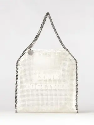 Stella McCartney Nylon Net Tote Bag - White