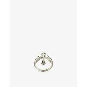 Emanuele Bicocchi Sterling Rose Cross Ring