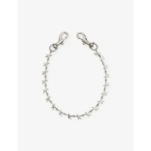 TWOJEYS Sterling-plated Brass Star Chain - Silver