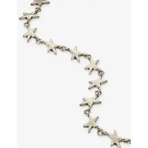 TWOJEYS Sterling-plated Brass Star Chain