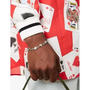TWOJEYS Plated Brass Star And Stone Bracelet