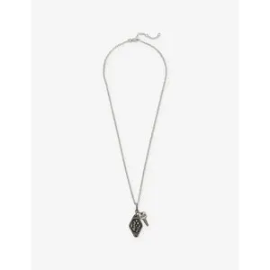 TWOJEYS Motel -plated Brass Necklace - Silver