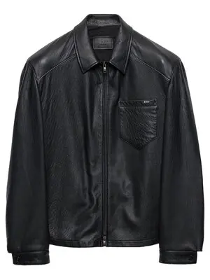 Prada Sheepskin Jacket - Black
