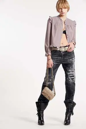 Dsquared2 Embellished Checked Shirt