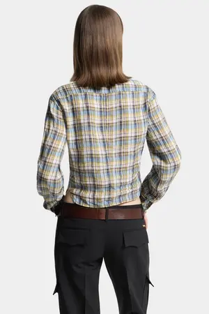 Dsquared2 Check Linen Shirt
