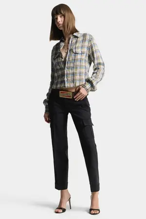 Dsquared2 Check Linen Shirt