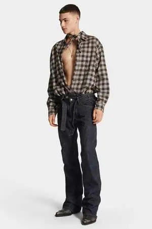 Dsquared2 Magliano X Japanese Rinse Denim Butch Jeans