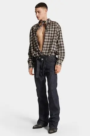 Dsquared2 X Luca Magliano Japanese Rinse Denim Butch Jeans