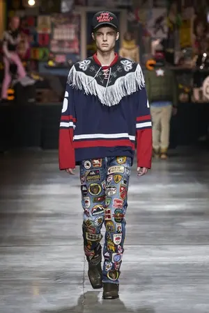 Dsquared2 Baseball Cap With "oops, We Did It Again" Embroidery
