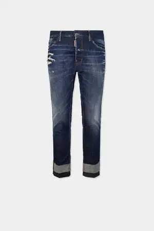 Dsquared2 Teddy Jeans Dark Wash - Blue