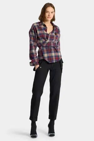 Dsquared2 Plaid Wrap Shirt