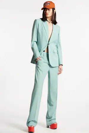 Dsquared2 Manhattan Slouch Suit - Blue