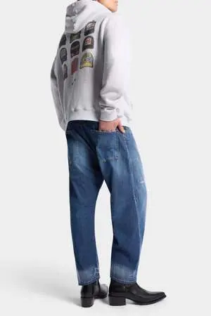 Dsquared2 Medium Wash Distressed Jeans