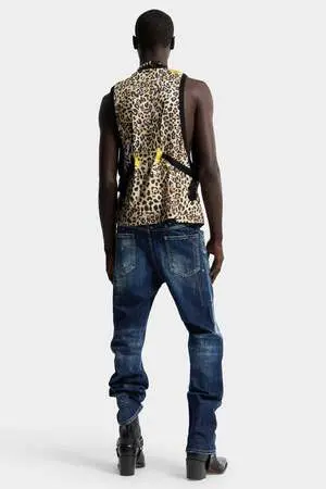 Dsquared2 Dark Wash 642 Jeans - Blue