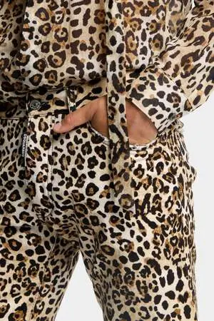 Dsquared2 American Jeans With Wild2 Print - Black