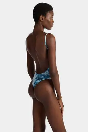Dsquared2 Monogram Bikini Brief - Light Blue
