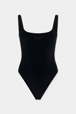 Dsquared2 Signature One-piece Swimsuit - Black