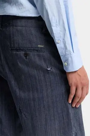 Dsquared2 Ripped And Raw-cut Snatch Shorts