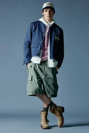 Dsquared2 Cotton Ripstop Cargo Shorts