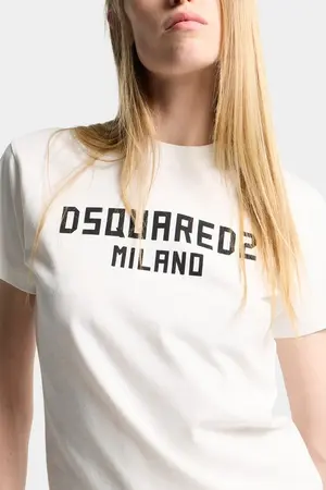 Dsquared2 Milano Just Right Fit T-shirt - White